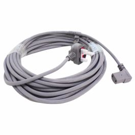Power Cord 10m 2 Core 1.0mm with 3 Pin Plug for Vacuum Cleaners | L&S ...