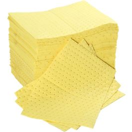 Chemical Pad 40cm X 50cm Safely absorbs Acids & Strong Chemicals (Pack ...