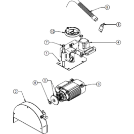Cutting Head 2 Assembly for Norton Clipper CST120-ALU Table Saw | L&S ...