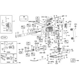 Main Assembly for DeWalt D25960K Type 1 Demolition Hammer | L&S Engineers