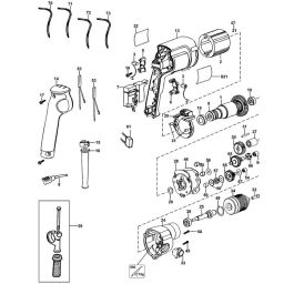 Main Assembly for DeWalt DW246 Type 5 Rotary Drill | L&S Engineers