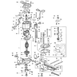 Main Assembly for DeWalt DW625E Type 5 Router | L&S Engineers
