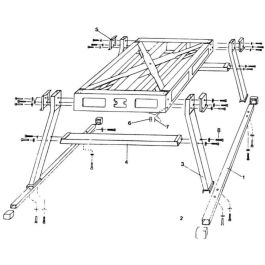Main Assembly for DeWalt DW8003----G-TYPE-1 Radial Arm Saw | L&S Engineers