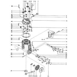 Main Assembly for DeWalt DW8101----C-TYPE-1 Radial Arm Saw | L&S Engineers
