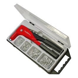Rivet Gun Kit Heavy-Duty by Faithfull for Permanent Fixing | L&S