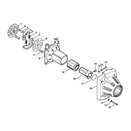 Stihl FS3900 Clutch Housing Assembly | L&S