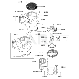 Cooling Equipment for Kawasaki FS691V Engine | L&S Engineers