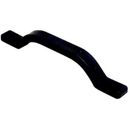Plastic Pull Handle, Black Rigid, Length: 246mm (9.7") Hole Centres ...