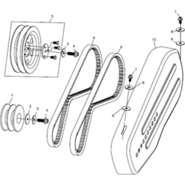 Drive Assembly for Loncin LC750 Tiller | L&S Engineers