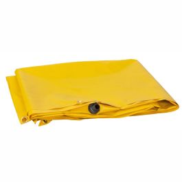 Leak Diverter Tarpaulin Only c/w Eyelets - 2M x 2M High Visibility ...