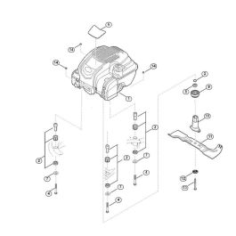 Engine, Blade for Viking MB 545.1 VR Petrol Lawn Mowers | L&S Engineers