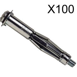 Interset Cavity Fixings & Screws M5 x 37 Pack of 100 by Rawlplug - SM ...