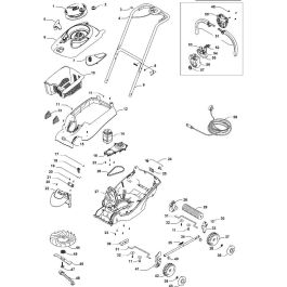 Complete Product Assembly for Flymo ROLLER COMPACT 4000 Mowers | L&S ...