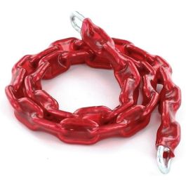 Security Chain In Red Thermo Sheath 10mm x 1500mm | L&S Engineers